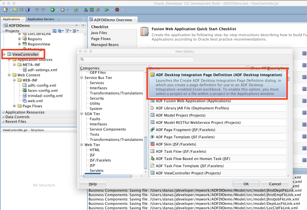 Createadfdipagedefinition Programmers Notes