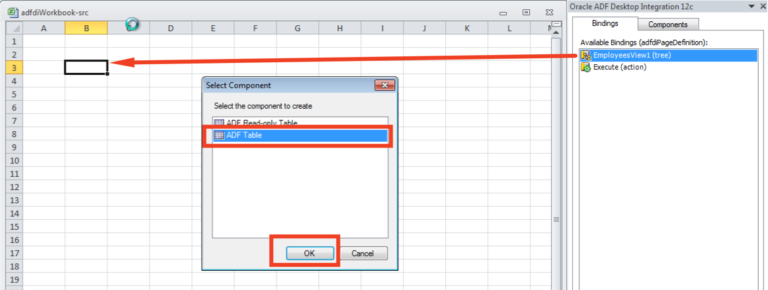 How to create ADF Desktop Integration (ADFDI) Excel workbook ...