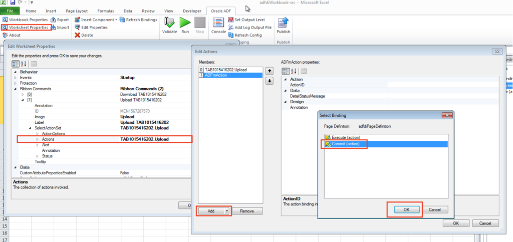 How to update a record in table component of ADF Desktop Integration ...